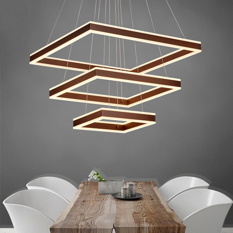 Zen Cubix - Modern LED High Ceiling Chandelier - Zen LEDS