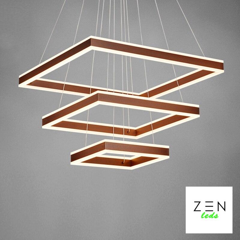Zen Cubix - Modern LED High Ceiling Chandelier | Zen LEDS