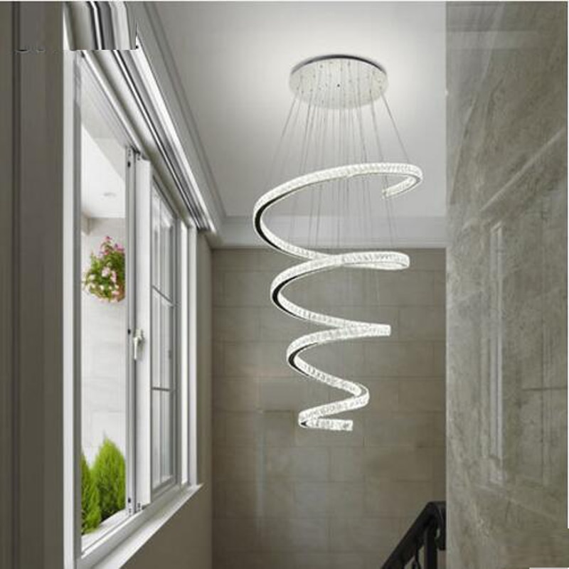 Zen Spiral Luxurious Modern LED Chandelier | Zen LEDS