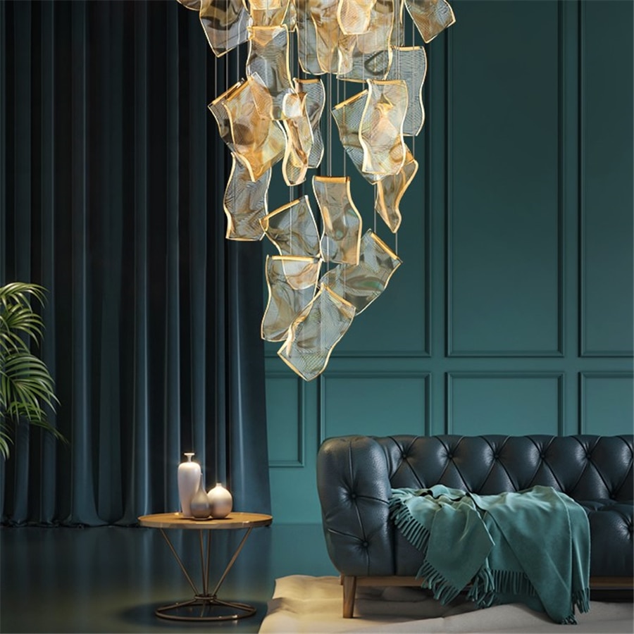 Zen Fire High Ceiling Chandelier | Zen LEDS