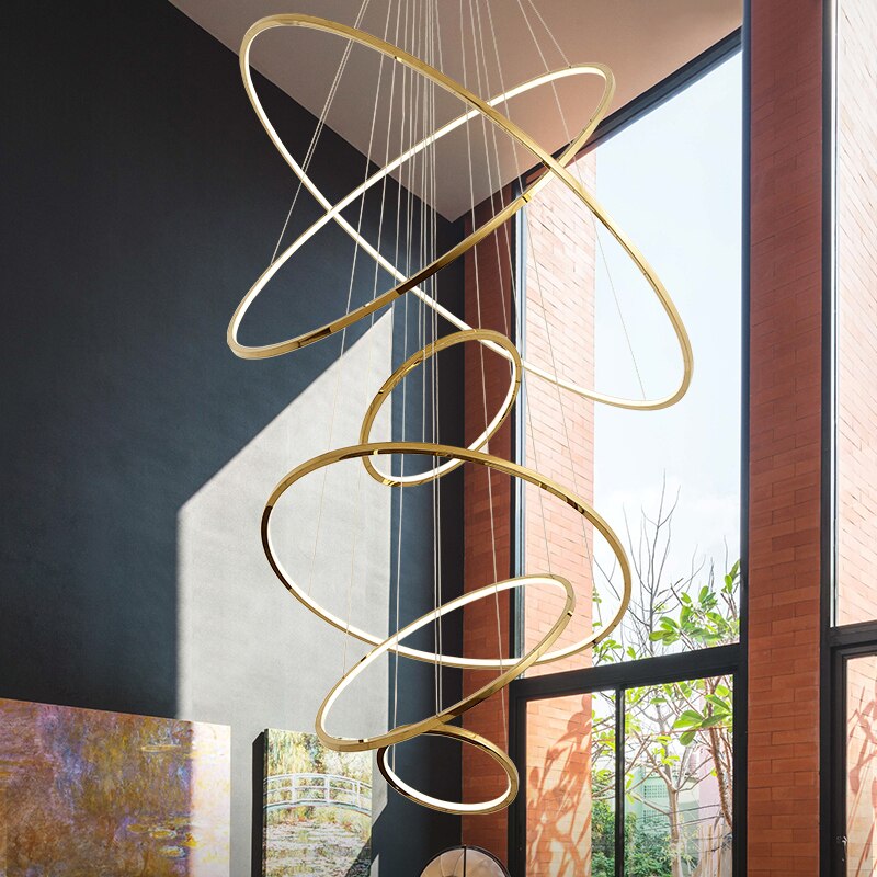 Zen Zion High Ceiling Chandelier - Zen LEDS