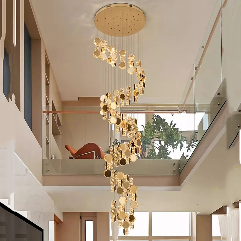Zen Mikaela - Modern High Ceiling Chandelier | Zen LEDS